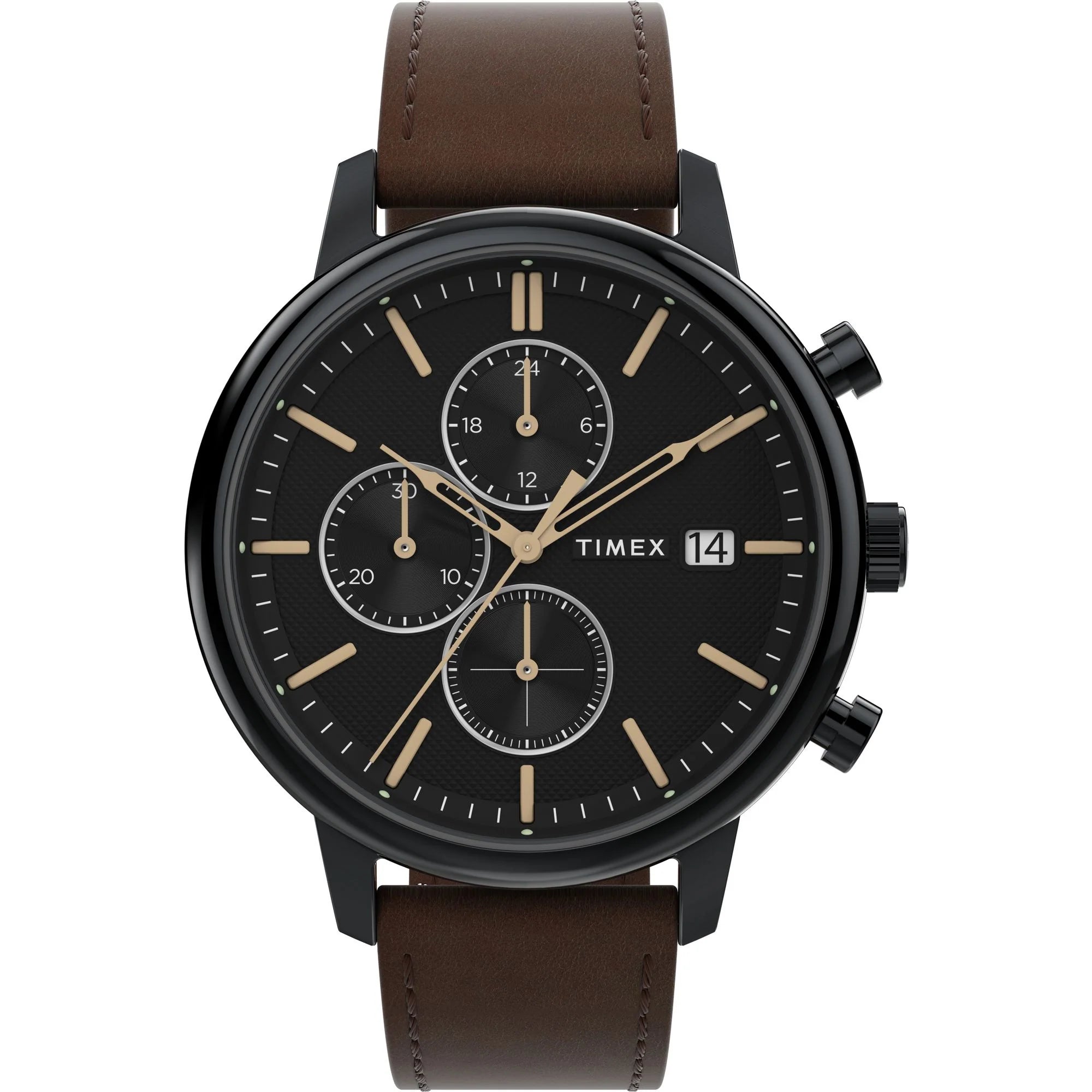 TIMEX Trend Men Black Round Analog Watch - TW2W13200UJ – The Watch Factory