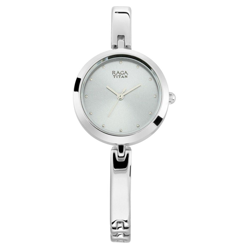Titan Raga Viva Grey Dial Women Watch with Metal Strap NS2606SM04 – The ...