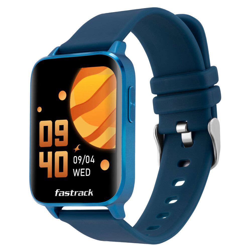 Fastrack Reflex Curv Blue: Health & Sleep Tracker with Bold Curved Dis ...