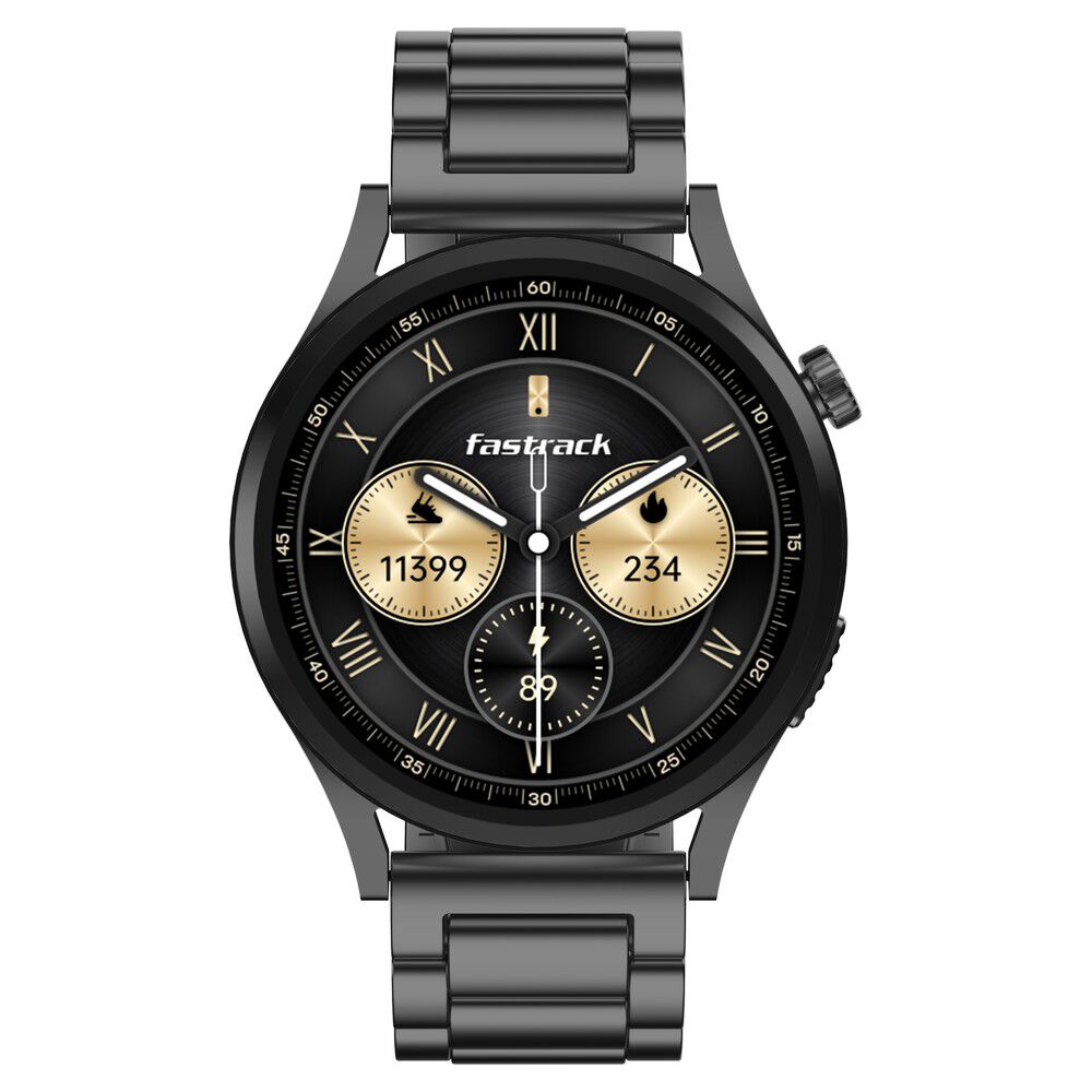 Fastrack Radiant FX4 Premium Metal Smartwatch with Smartwatch with 3.8 ...