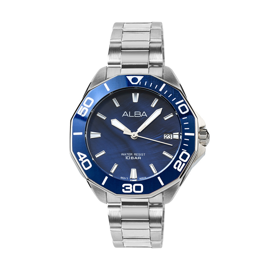 AG8P25X1 Deep Blue Ladies Watch – The Watch Factory