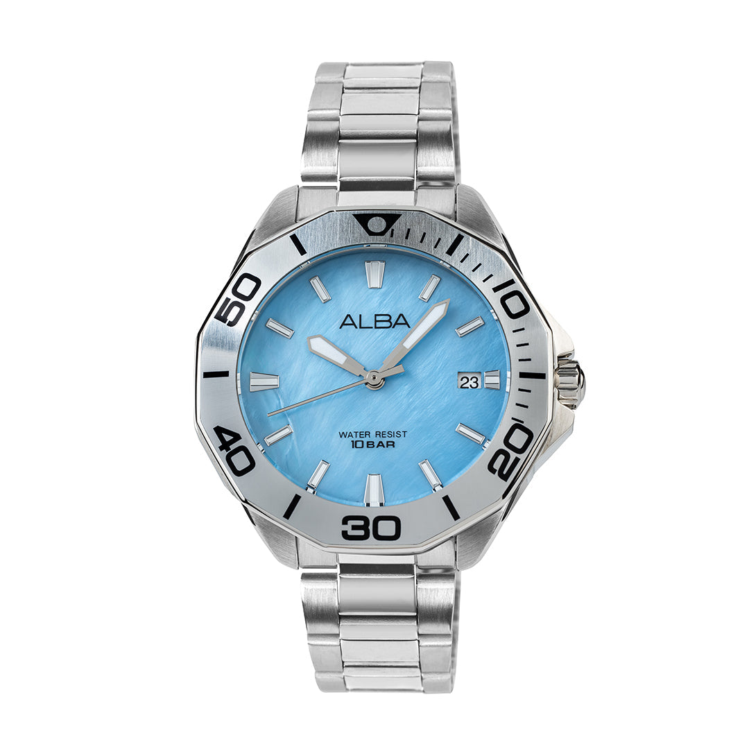 AG8P31X1 Light Blue Ladies Watch – The Watch Factory