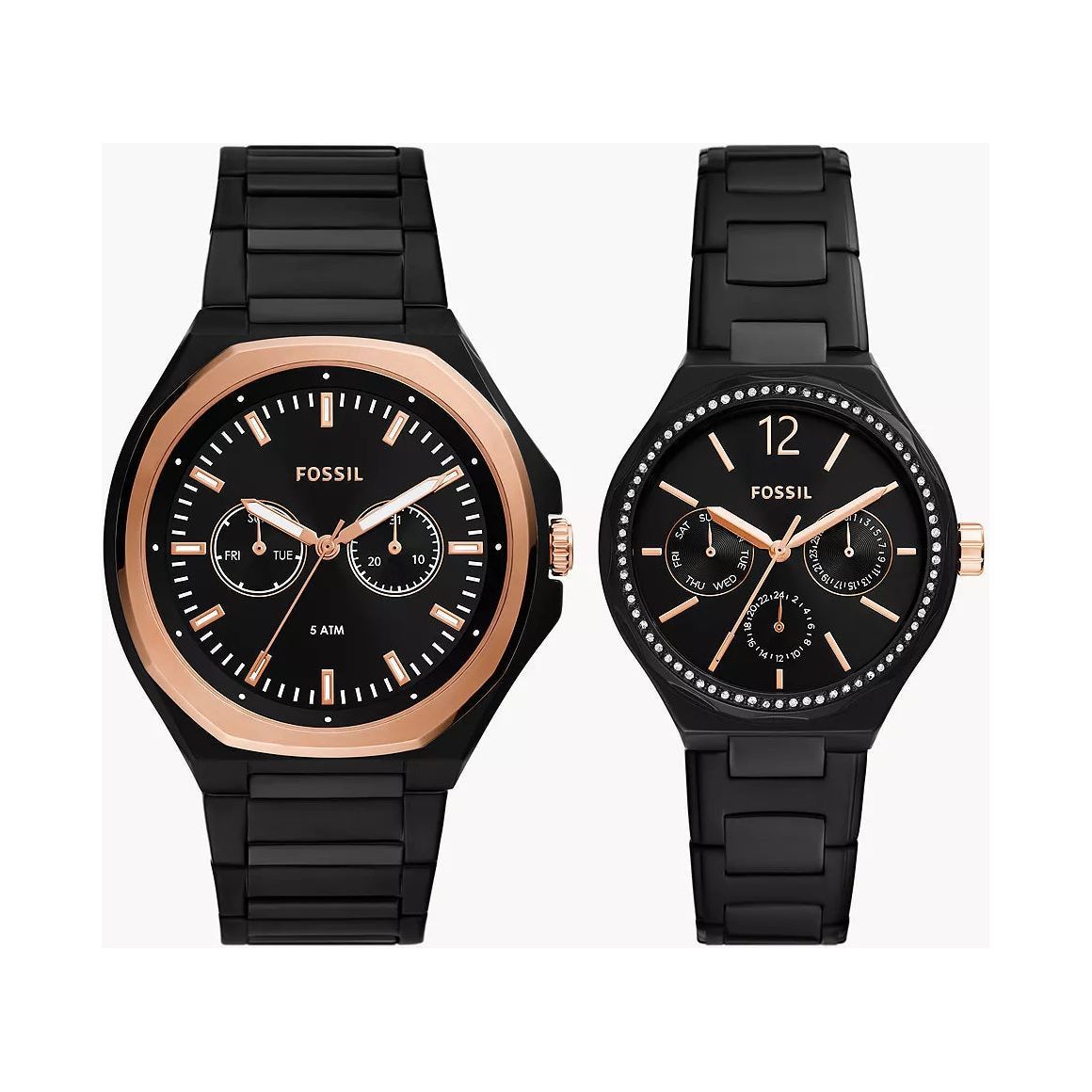 Fossil Evanston Analog Couple Watch BQ2645SET – The Watch Factory