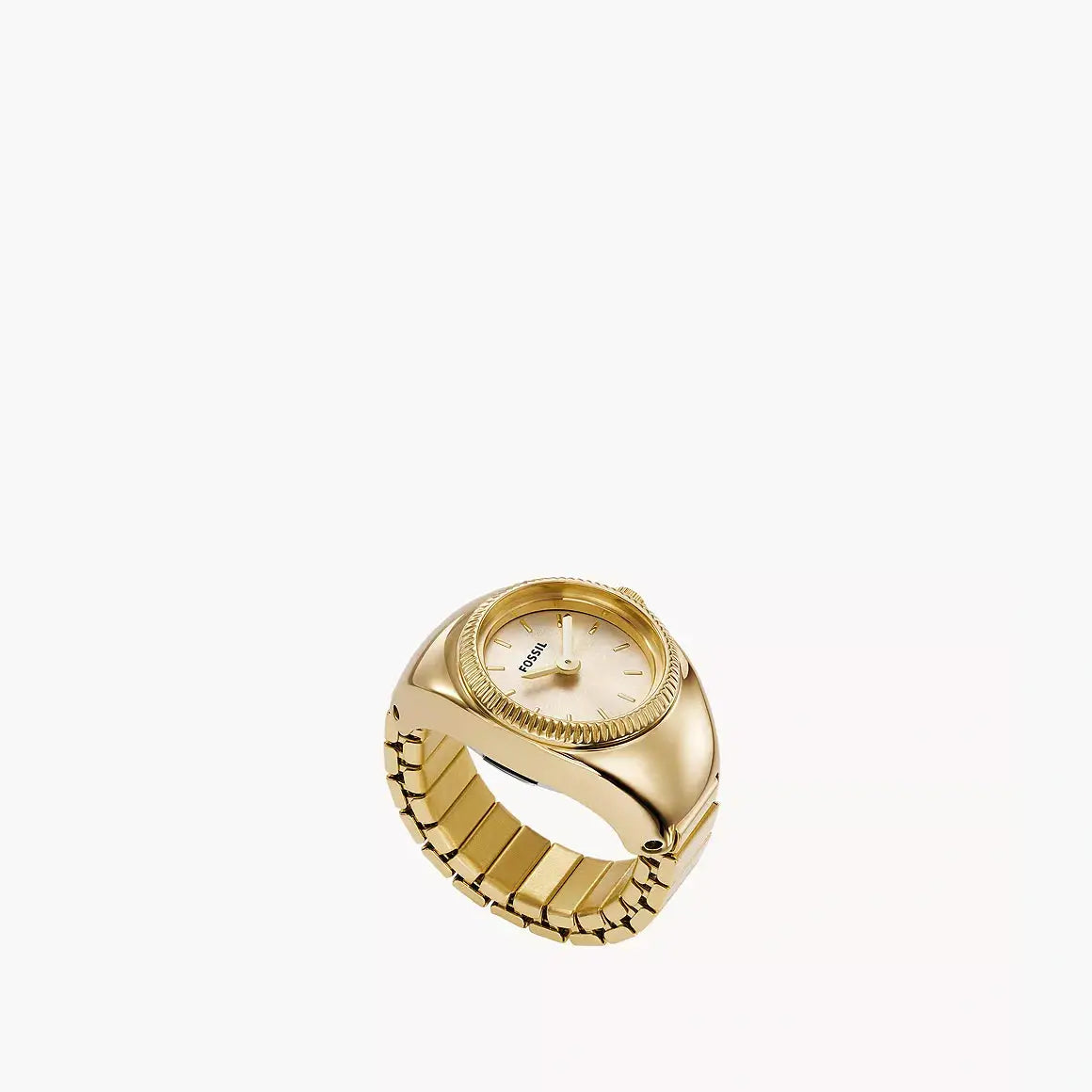 Fossil Watch Ring Two-Hand Gold-Tone Stainless Steel – The Watch Factory