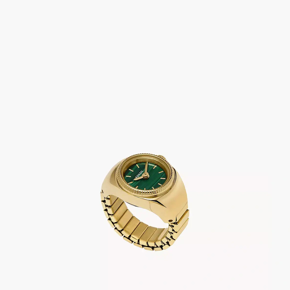 Fossil Watch Ring Two-Hand Gold-Tone Stainless Steel – The Watch Factory