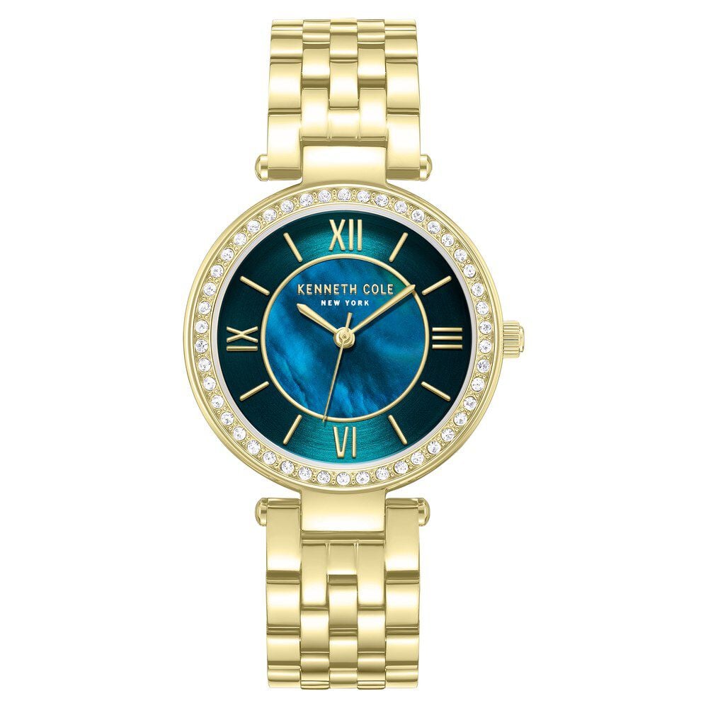 Kenneth Cole Quartz Analog Green Dial Stainless Steel Strap Watch for ...
