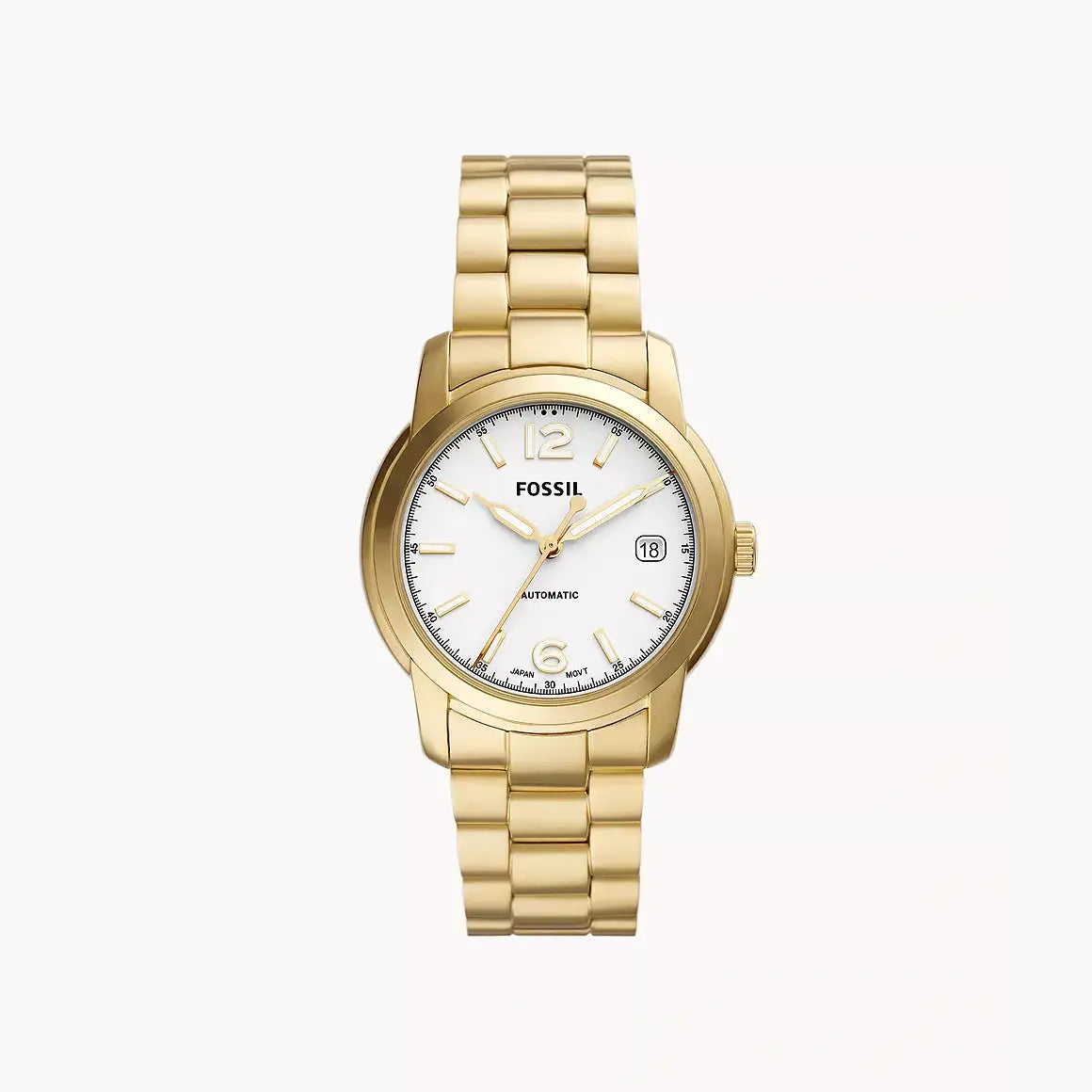 Fossil Fossil Heritage Automatic Gold-Tone Stainless Steel Watch – The ...