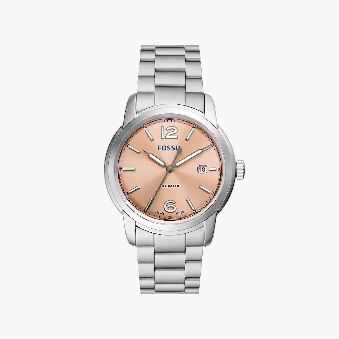 Fossil Fossil Heritage Automatic Stainless Steel Watch – The Watch ...