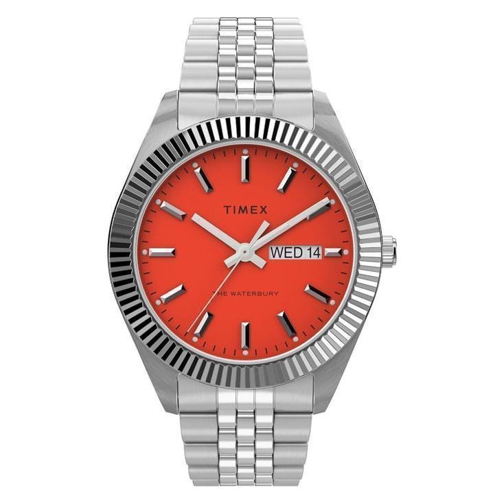 TIMEX Trend Men Orange Round Dial Analog Watch - TW2V17900UJ – The ...