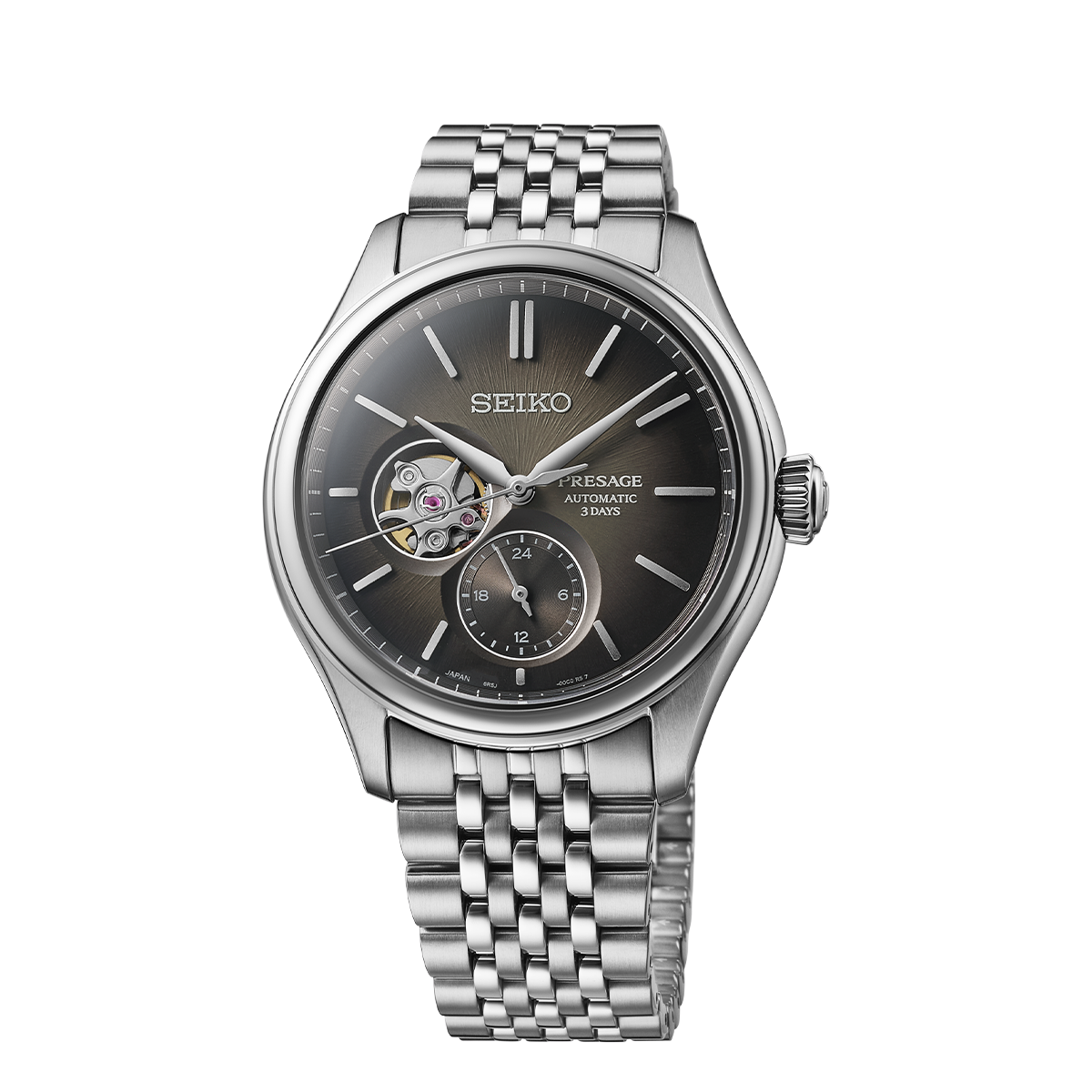 Seiko Presage Classic Series ‘Sumi-Iro’ Open Heart - SPB471J1 – The ...