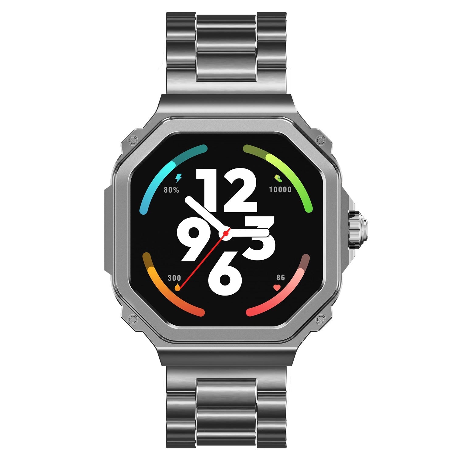 TIMEX Smart Nova 1.43"(3.6cm) AMOLED Display With Functional Crown, St ...