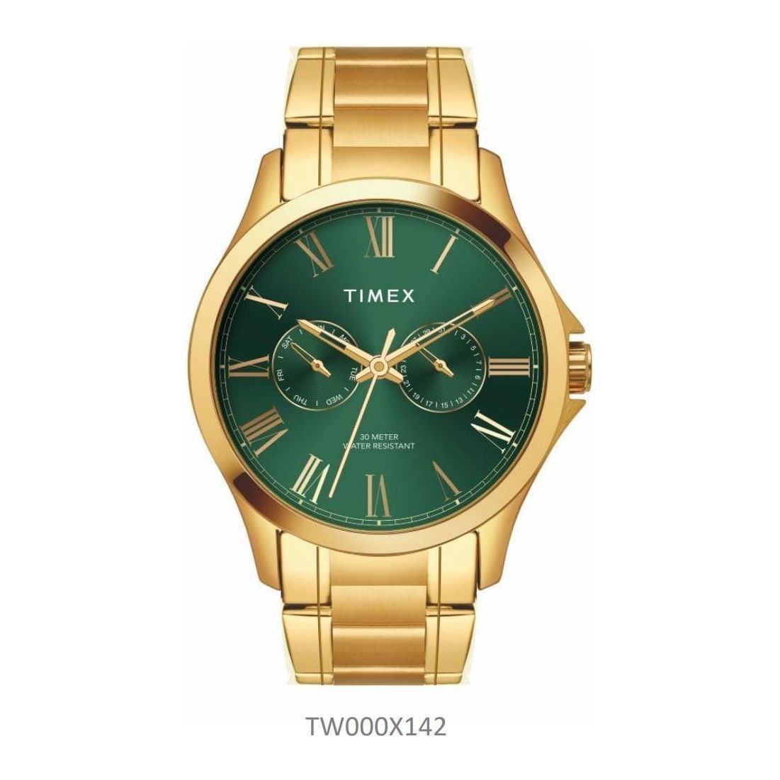 Timex Full Roman Green Dial Astrological Men's Watch TW000X142 – The ...