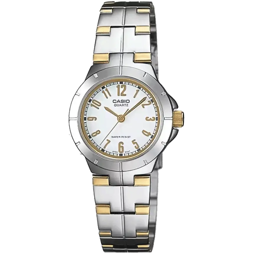 Casio A375 LTP-1242SG-7ADF Enticer Ladies – The Watch Factory