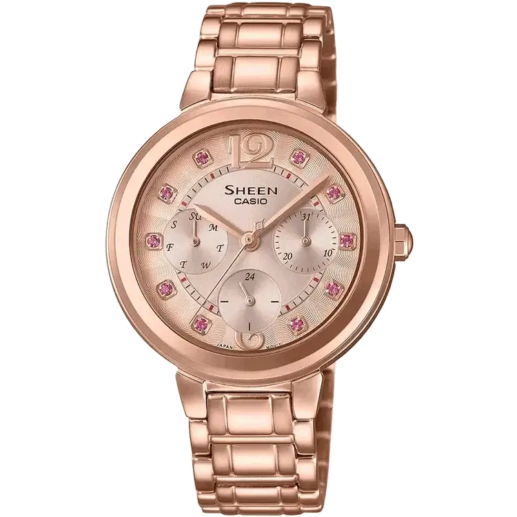 Casio SX249 SHE-3048PG-4BUDR Sheen – The Watch Factory