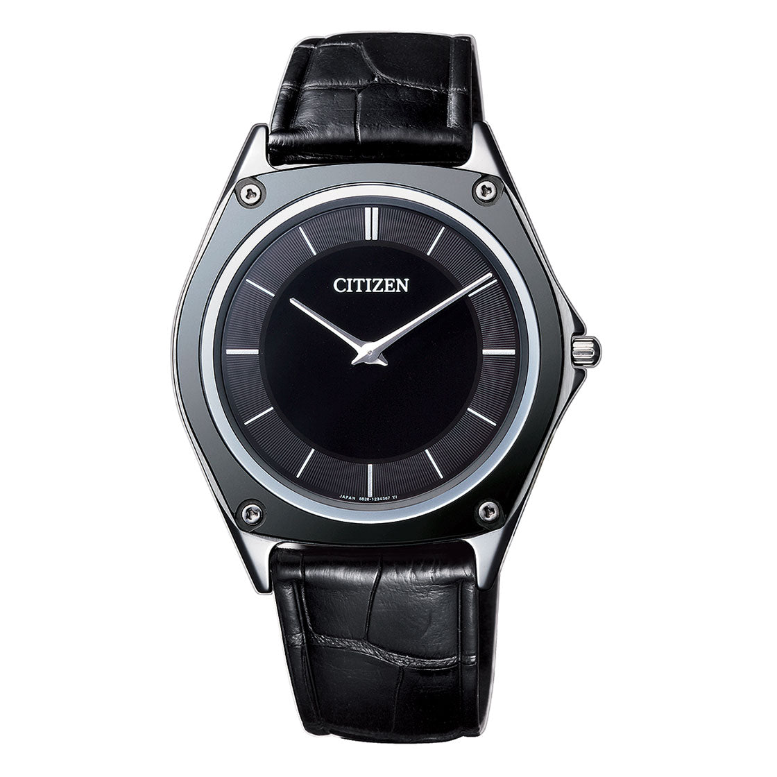 CITIZEN ECO-DRIVE GENTS WATCH BLACK DIAL - AR5044-03E – The Watch Factory