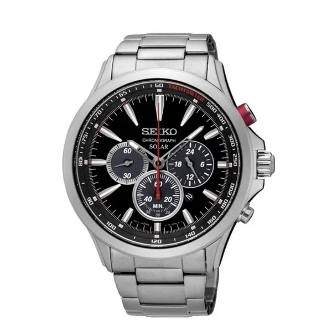 Seiko Solar Chronograph V175 – The Watch Factory