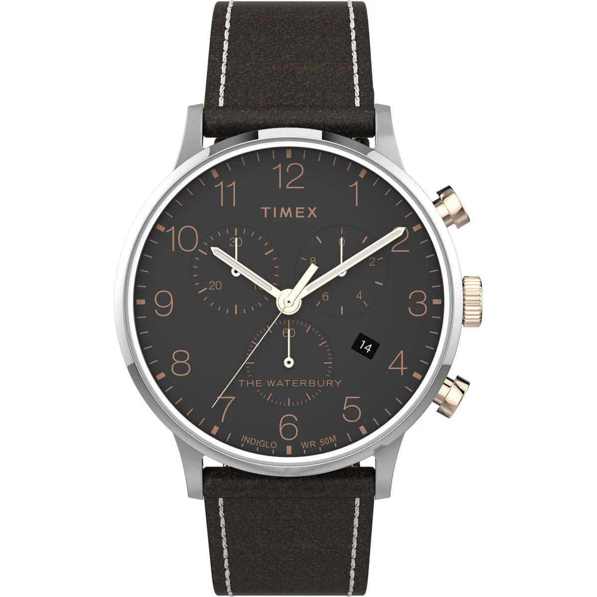 Timex Heritage Collection Men's Quartz Analog Stainless Steel Dial Rou ...