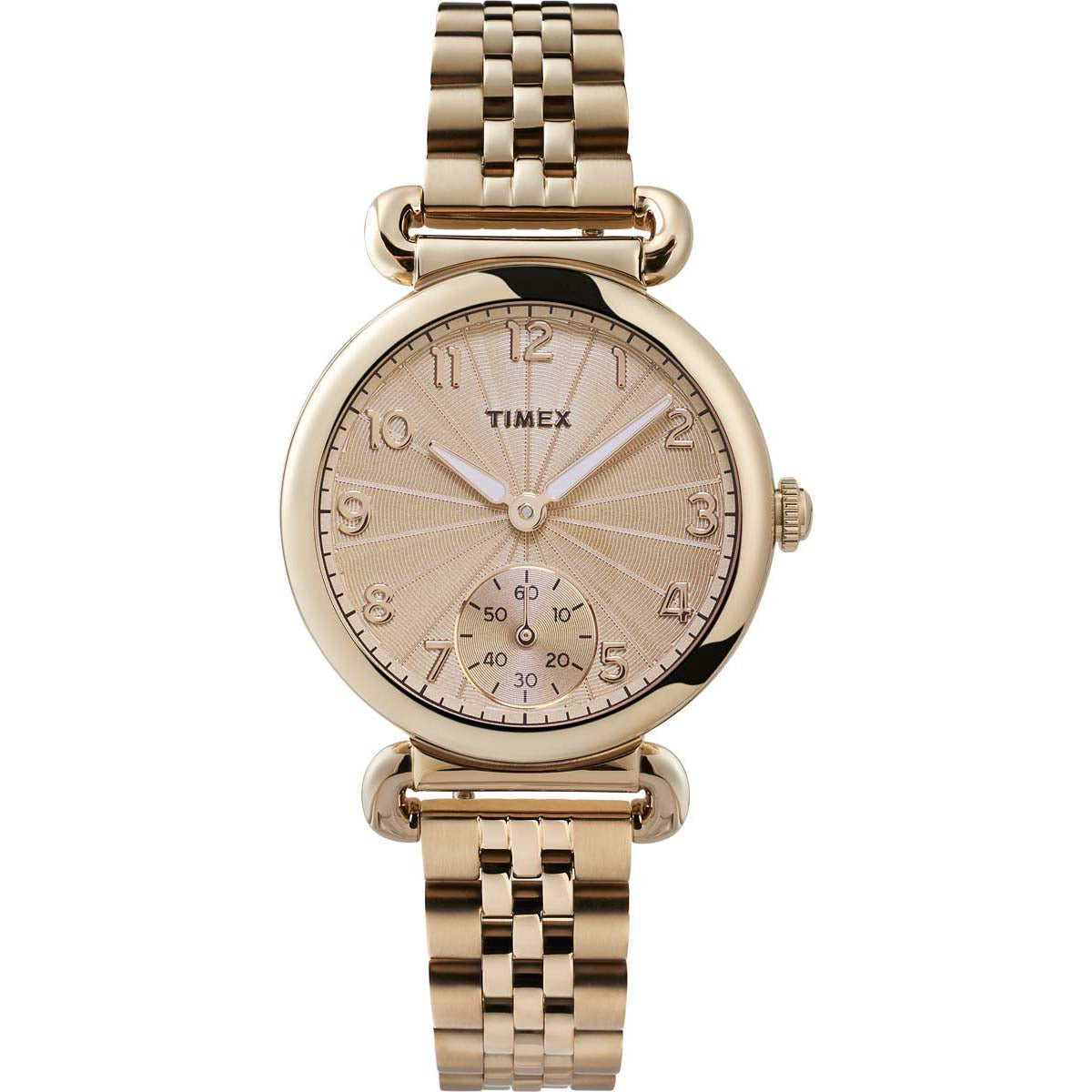 Timex Heritage Collection Women's Quartz Analog Gold-Tone Dial Round C ...