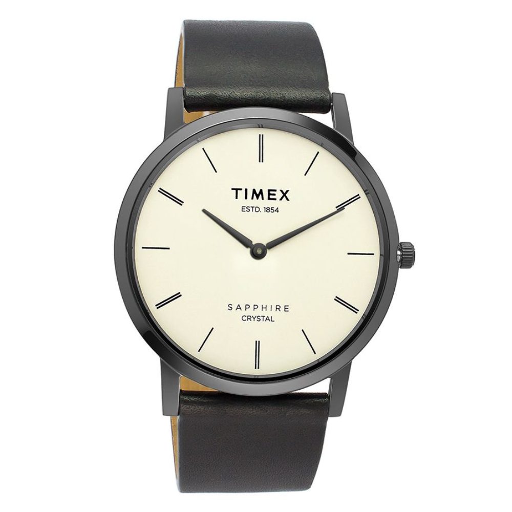 Timex Empera Men's Grey Dial Round Case 2 Hands Function Watch -TWEG17 ...