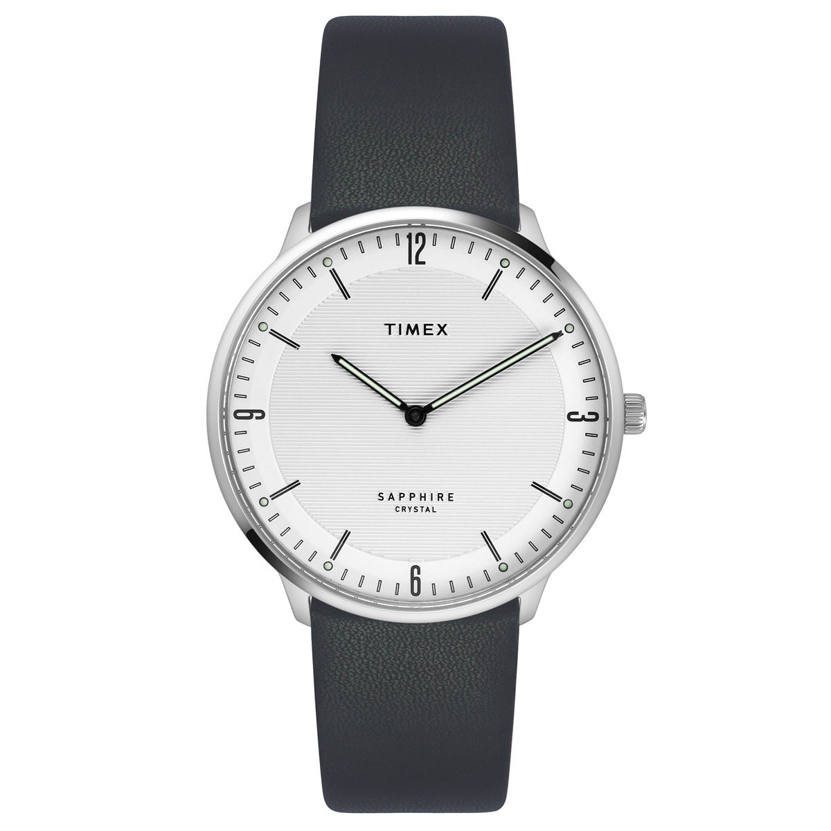 Timex Fashion Men's White Dial Round Case 2 Hands Function Watch -TWEG ...