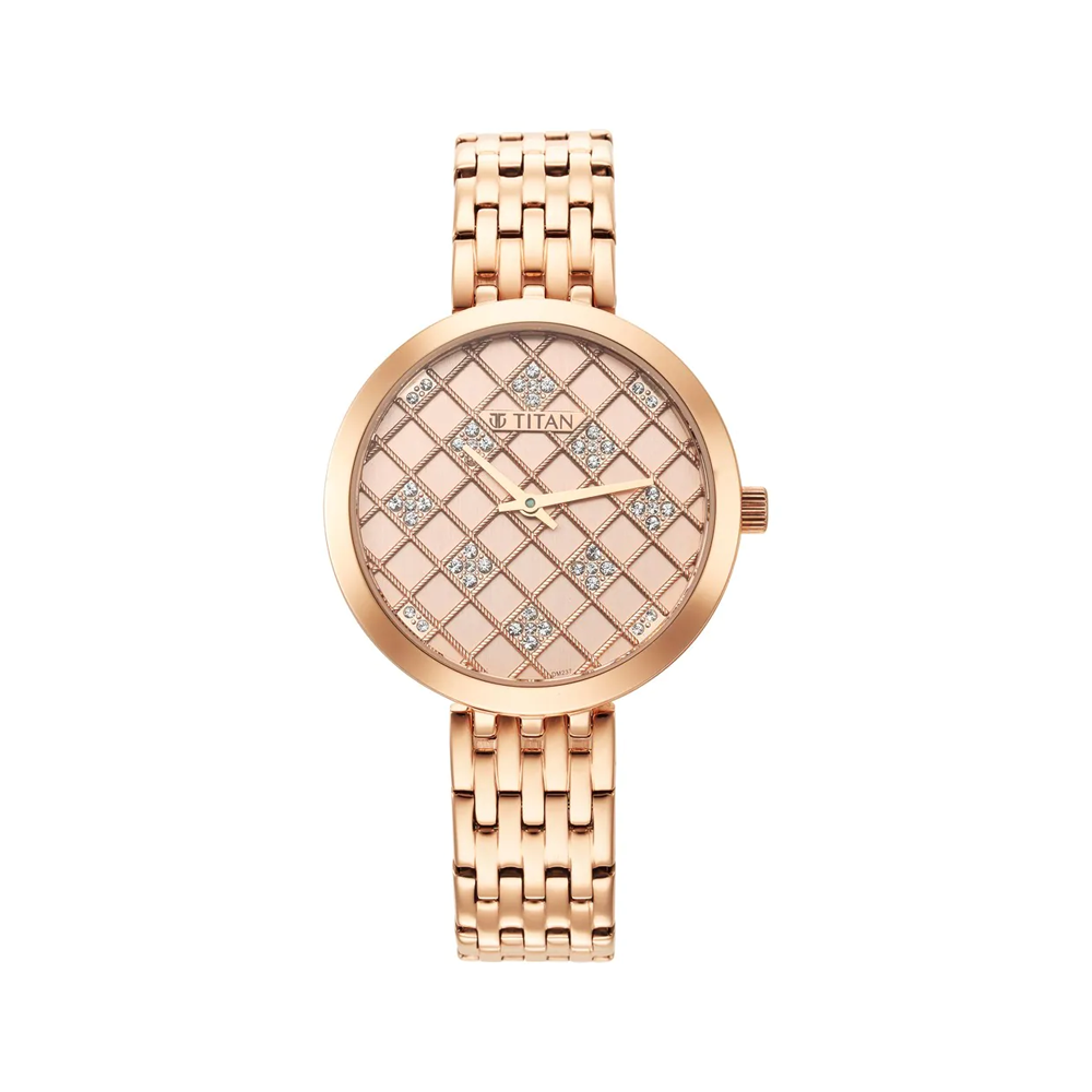 Titan 95163WM01 Purple Unending Beauty Analog Watch For Women – The ...