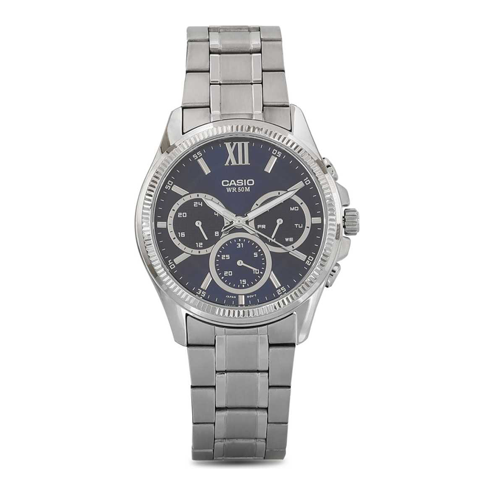 Casio Enticer Mens Blue Dial Men's Watch - A1773 – The Watch Factory