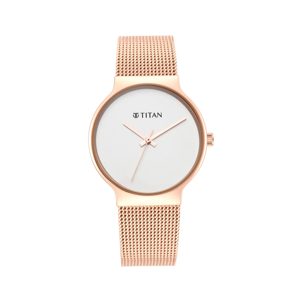 Titan 95141WM01 Slimline Analog Watch For Women – The Watch Factory