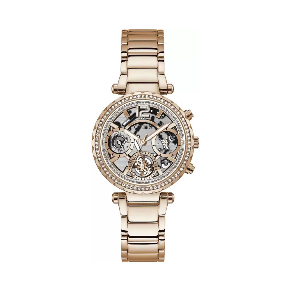 GUESS Analog Clear Dial Women's Watch GW0403L3 – The Watch Factory